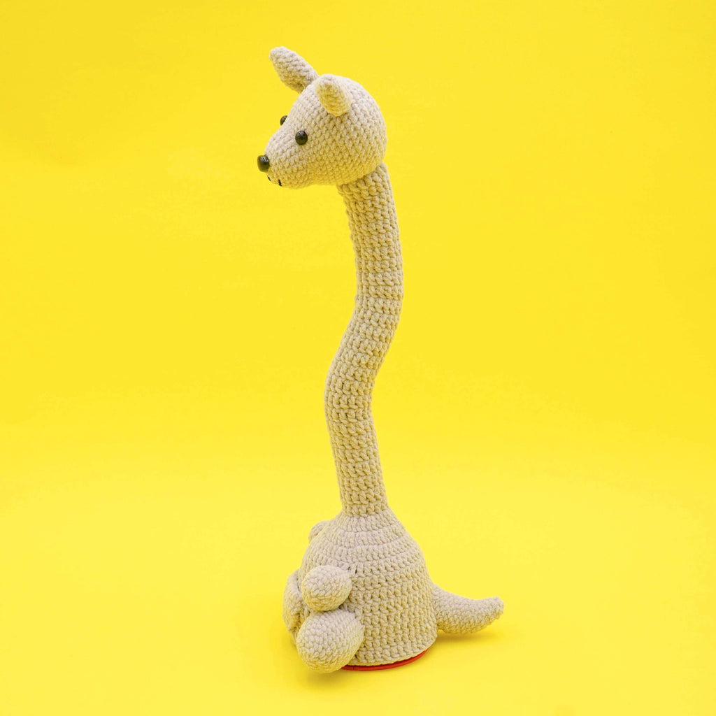 Smart kangaroo Animal Can Sing and Dance Cute Crochet Kit – Thehookee