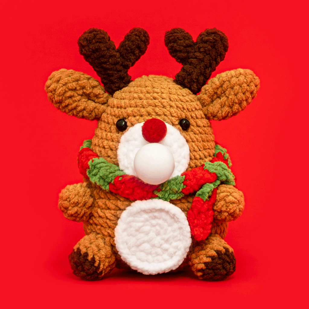 Press Bubble Animals Bubble Elk Crochet Kit – Thehookee